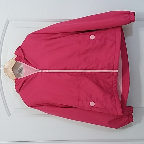 Cherokee | Jackets & Coats | Cherokee Hot Pink Hooded Zip Up Jacket ...